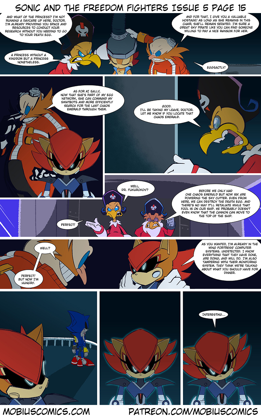 Sonic and the Freedom Fighters Issue 5 Page 15 - Mobius Comics
