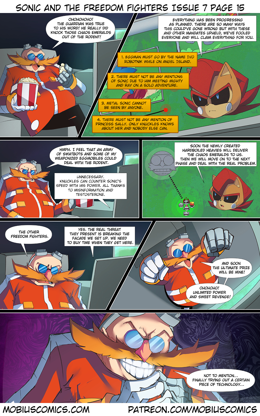 Sonic and the Freedom Fighters Issue 7 Page 15 - Mobius Comics