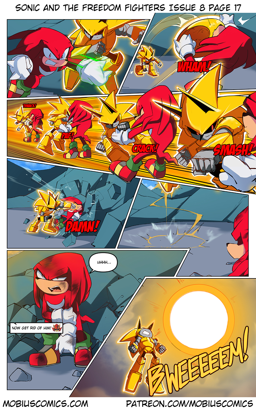 Sonic and the Freedom Fighters Issue 8 Page 17 - Mobius Comics