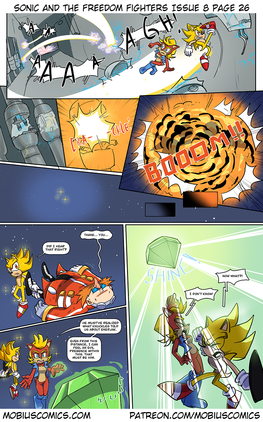 Sonic and the Freedom Fighters Issue 8 Page 26 - Mobius Comics